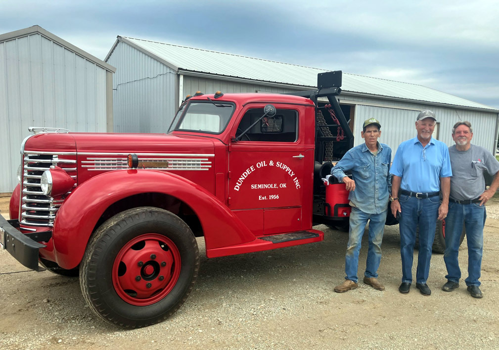 Restored Oil Field Truck Finds New Home in Museum