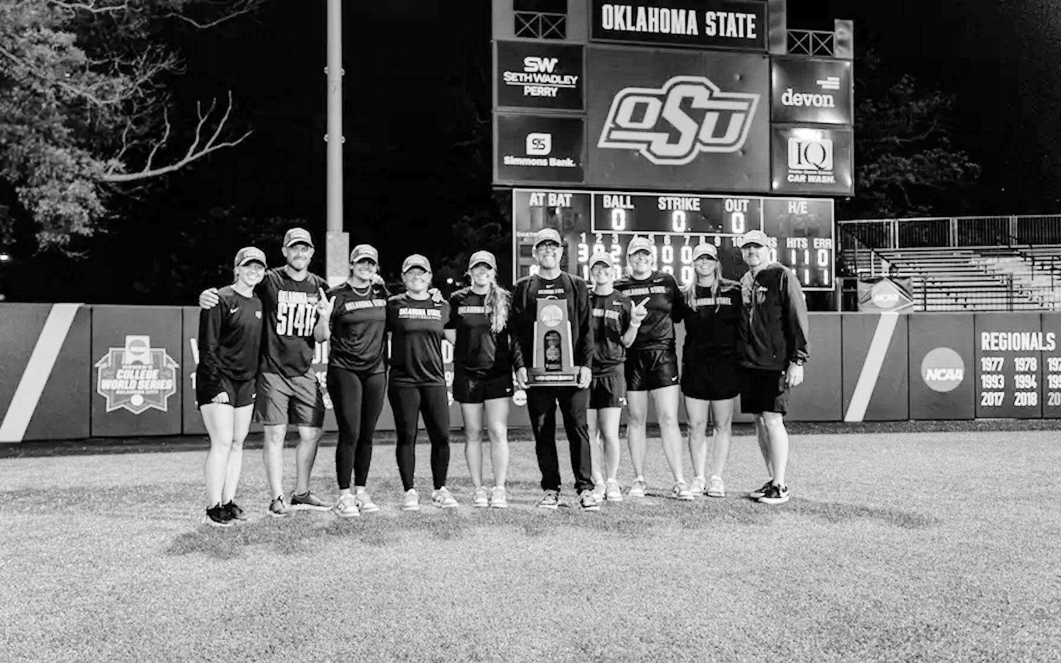 OSU Softball Staff Honored As Staff of the Year for 2024 | Seminole ...
