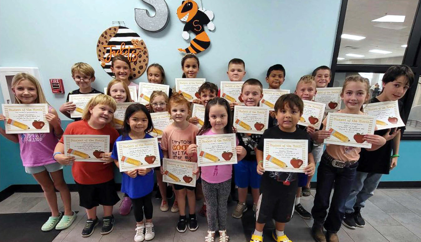 Strother Public Schools has announced the August Students of the Month ...