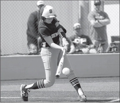 The Seminole State College softball team took both games of a series ...