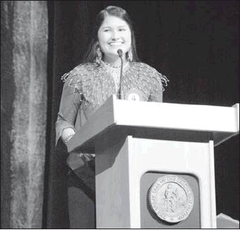Second Runner-Up and Entrepreneur Award at Miss Indian Oklahoma Pageant ...